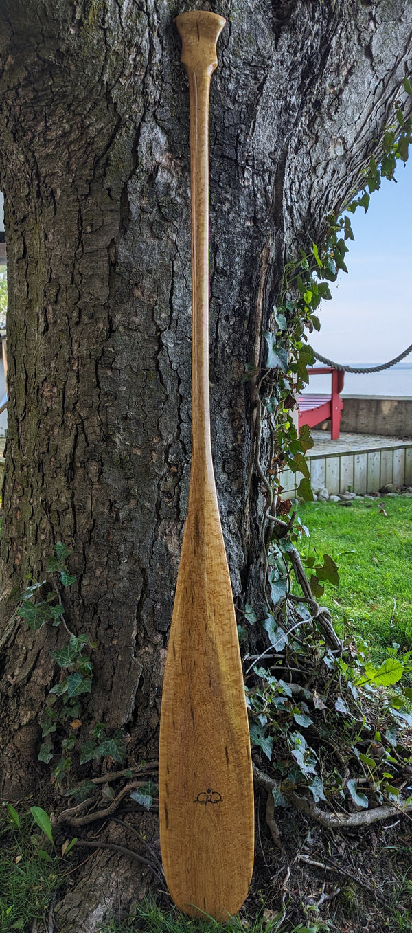 CPC BIRD'S EYE MAPLE BEAVERTAIL PADDLE - Canoe Foundation